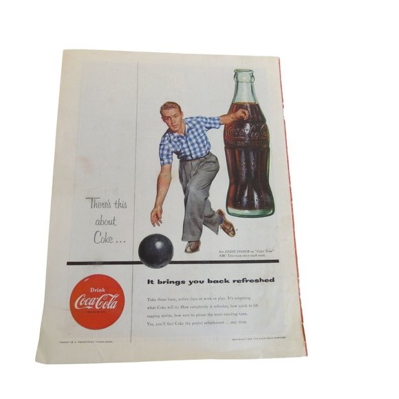 Coca Cola | Other | 954 Cocacola Advertising Print Ad Theres This About ...